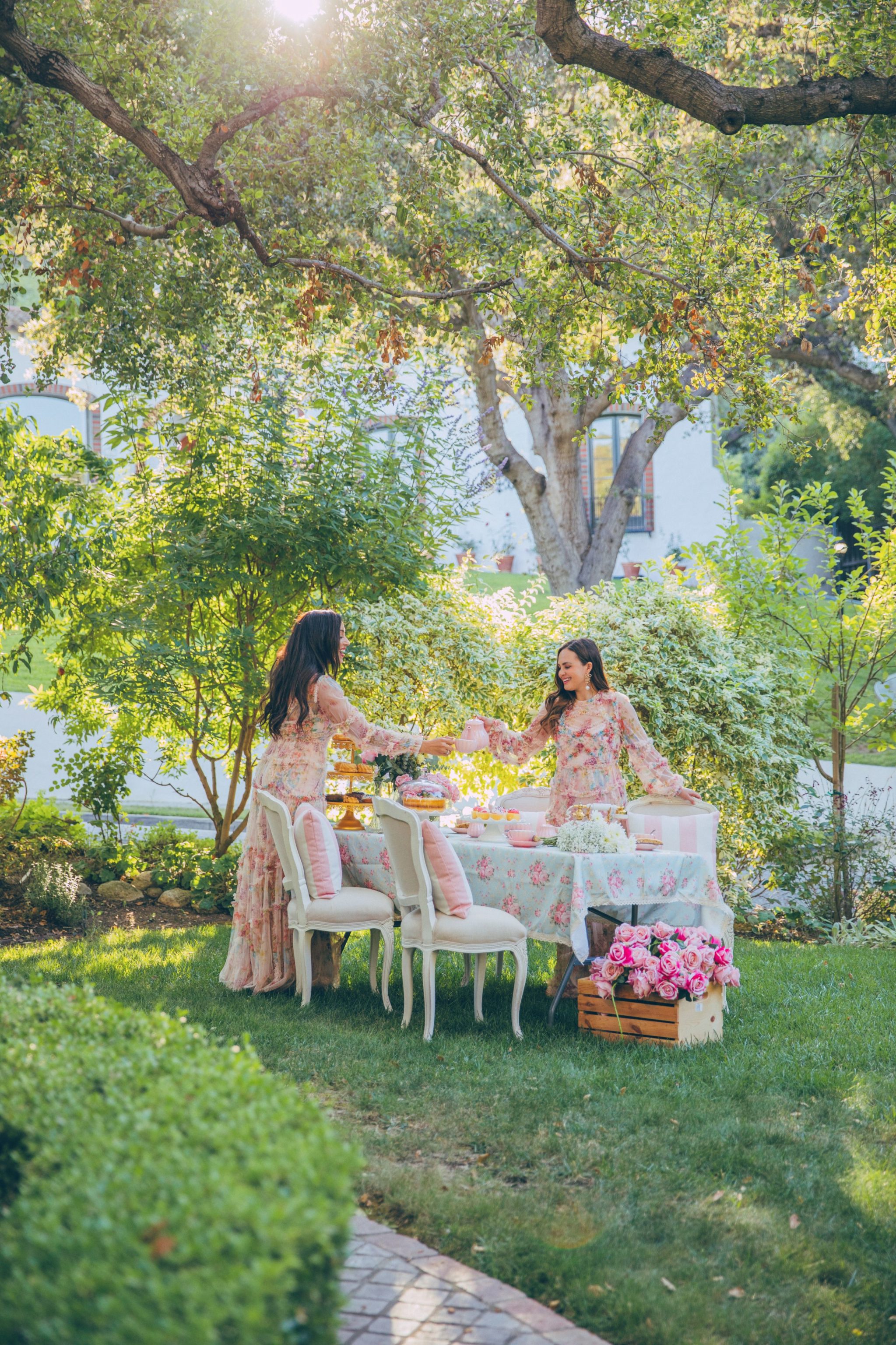 Afternoon Tea In My Backyard - A Keene Sense of Style