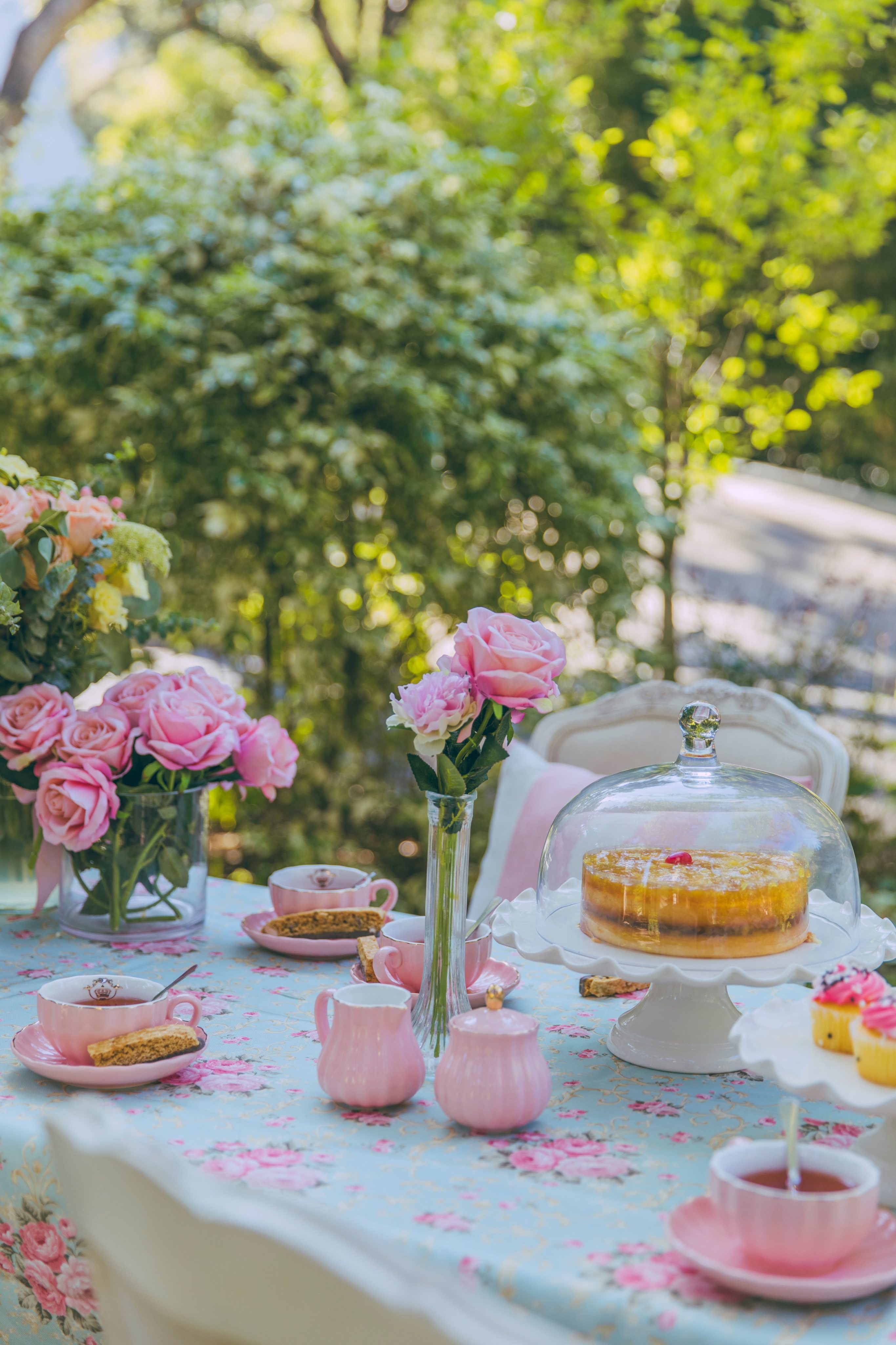 Afternoon Tea In My Backyard - A Keene Sense of Style